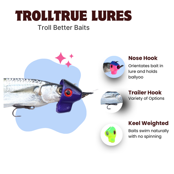 Ballyhoo Trolling Rigs | Mahi Mahi, Wahoo, Tuna - TrollTrue
